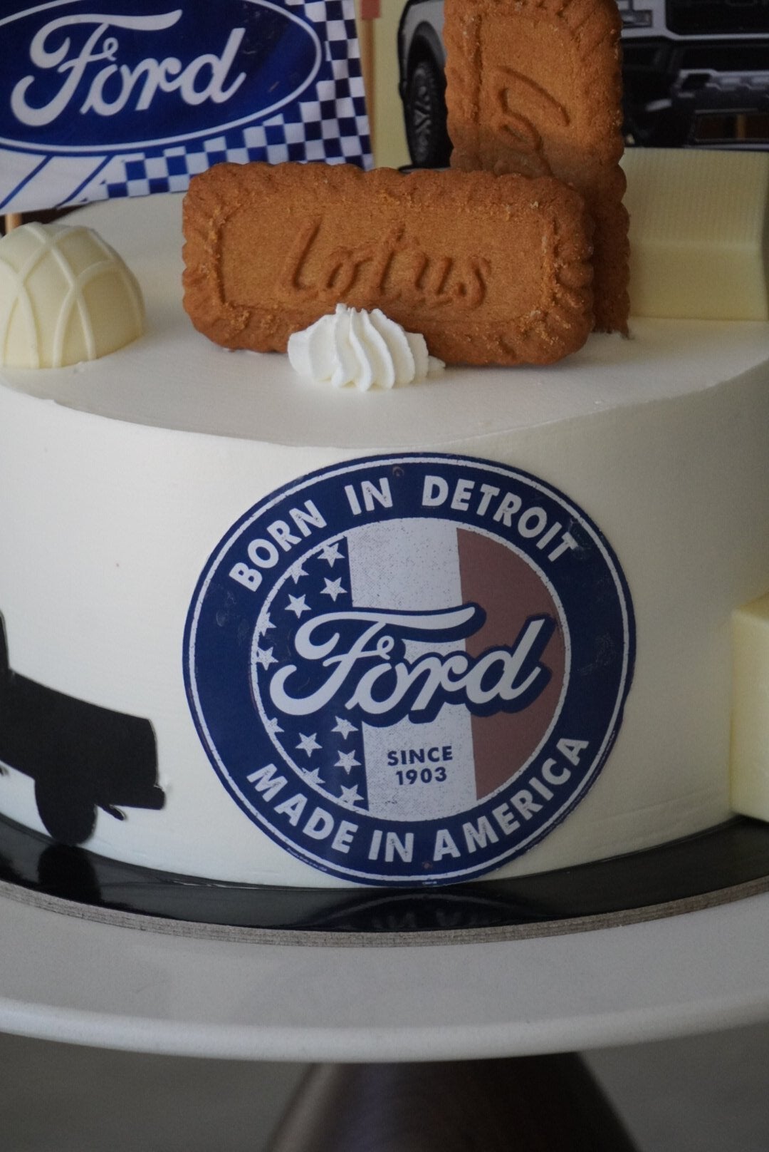 Custom Ford F150 Cake with Lotus Biscuits and Chocolates - Chestermere ...